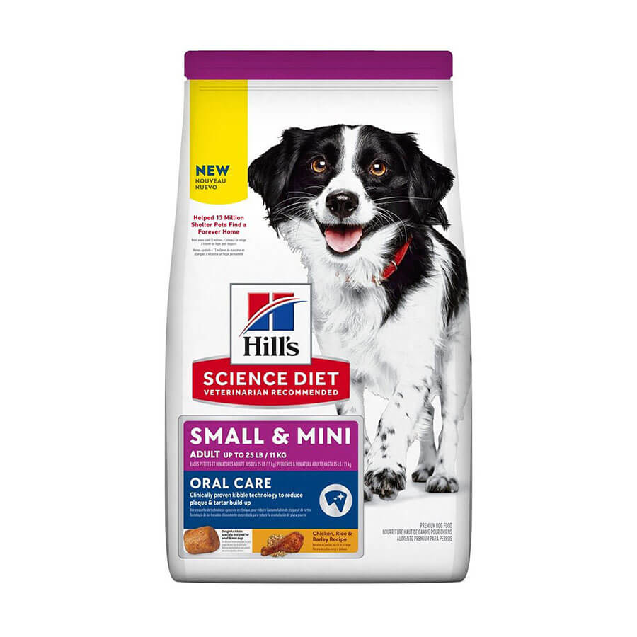 Hill's Science Diet Adult Oral Care Small & Mini Dry Dog Food - ZenoPets